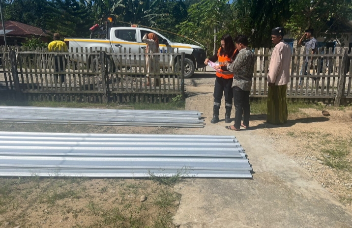 PGP Bantu Material Bangunan Atap Masjid Nurul Iman Dusun Popaya ...